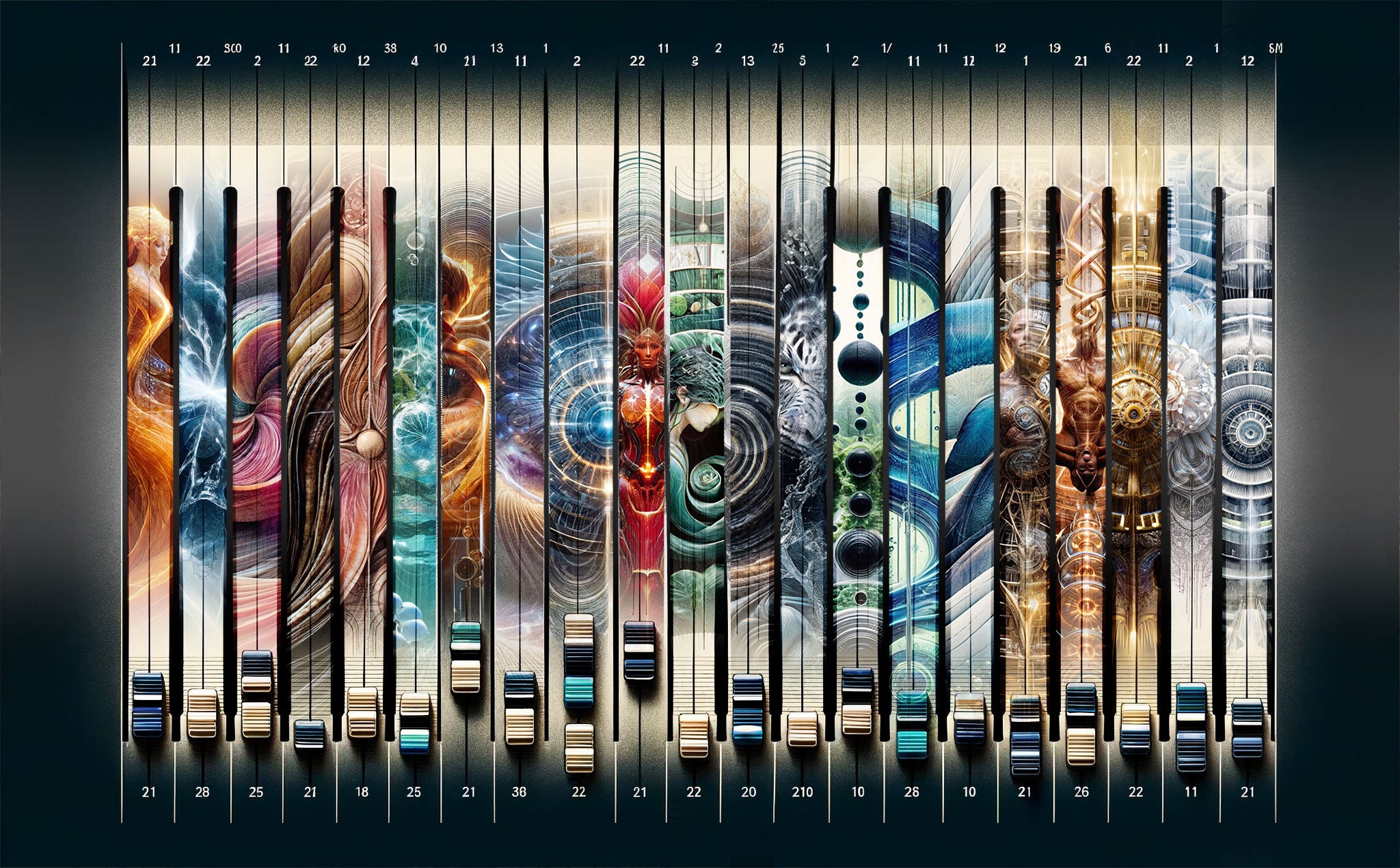 Exploring the 21 Universal Frequencies: A Journey Through Art and Ener ...